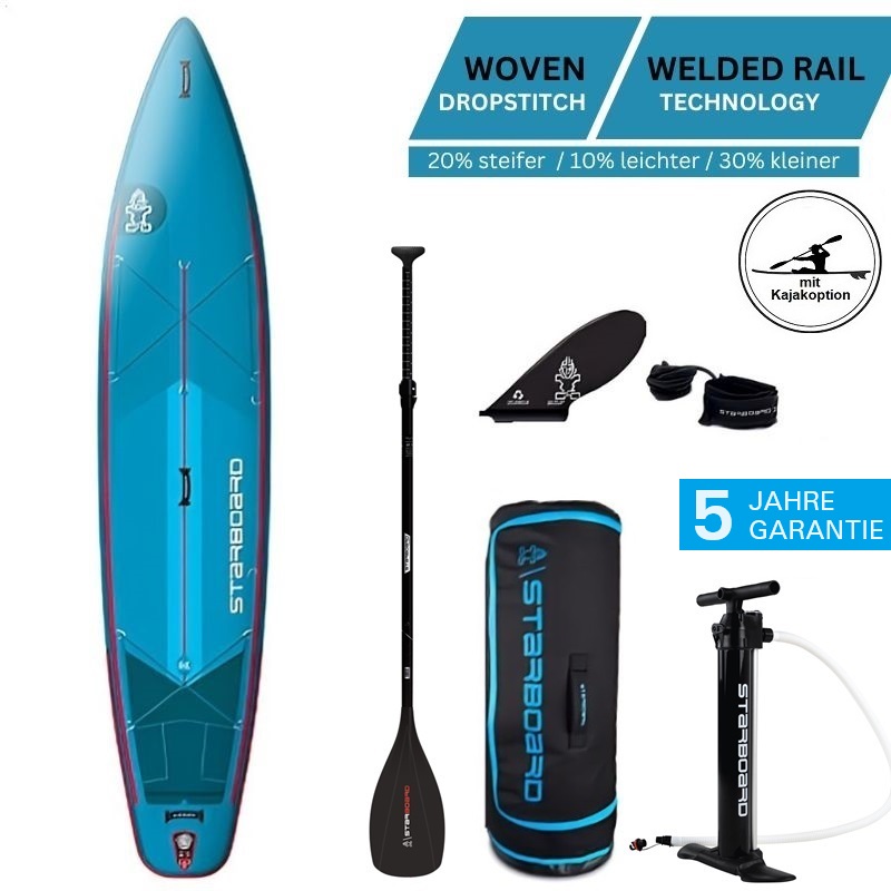 Starboard 12.6 iGO DL ROLL Deluxe Lite - Touring SUP - 2024